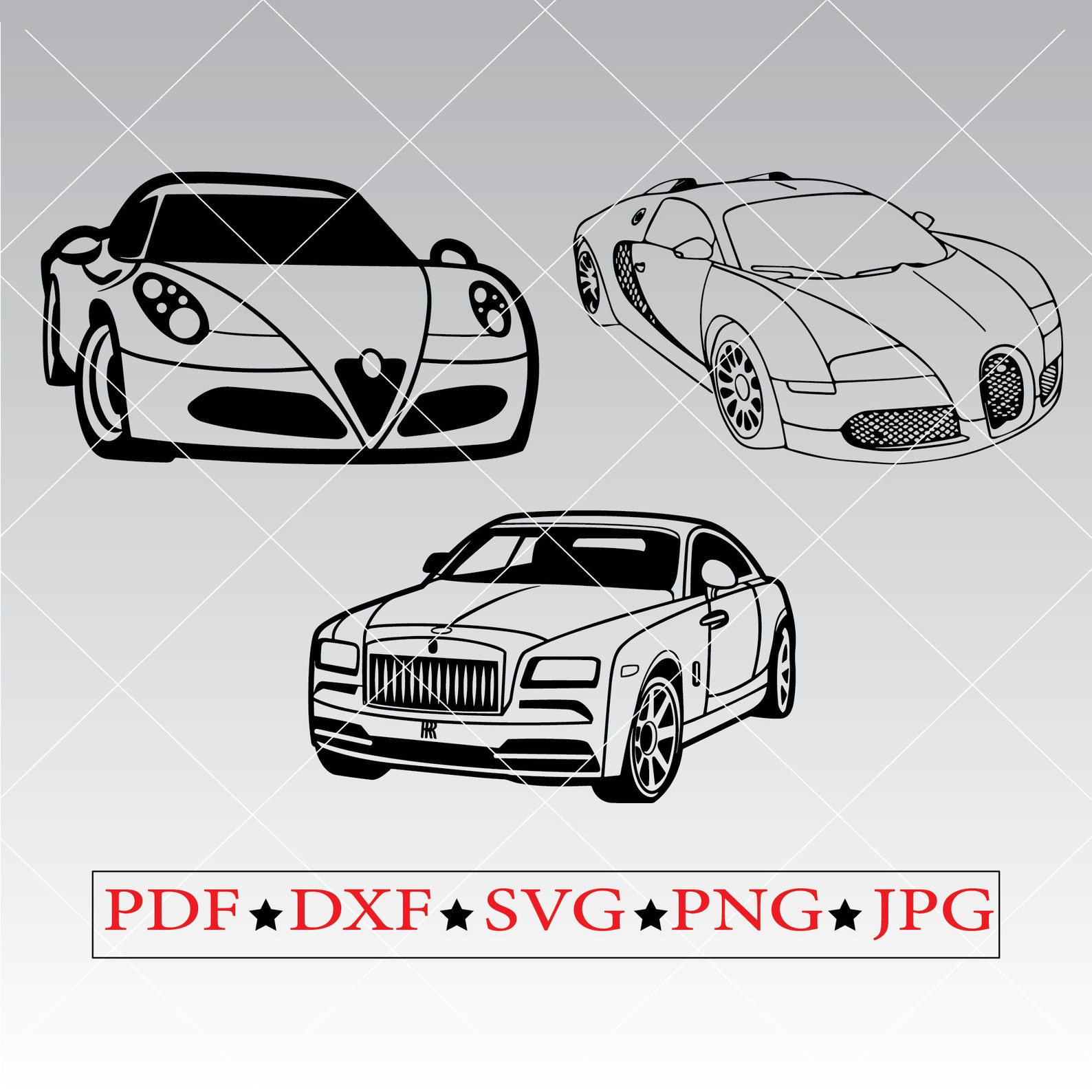 Sport Car Clipart Svg Cars for Gifts Design Svg Clipart Files Sport ...
