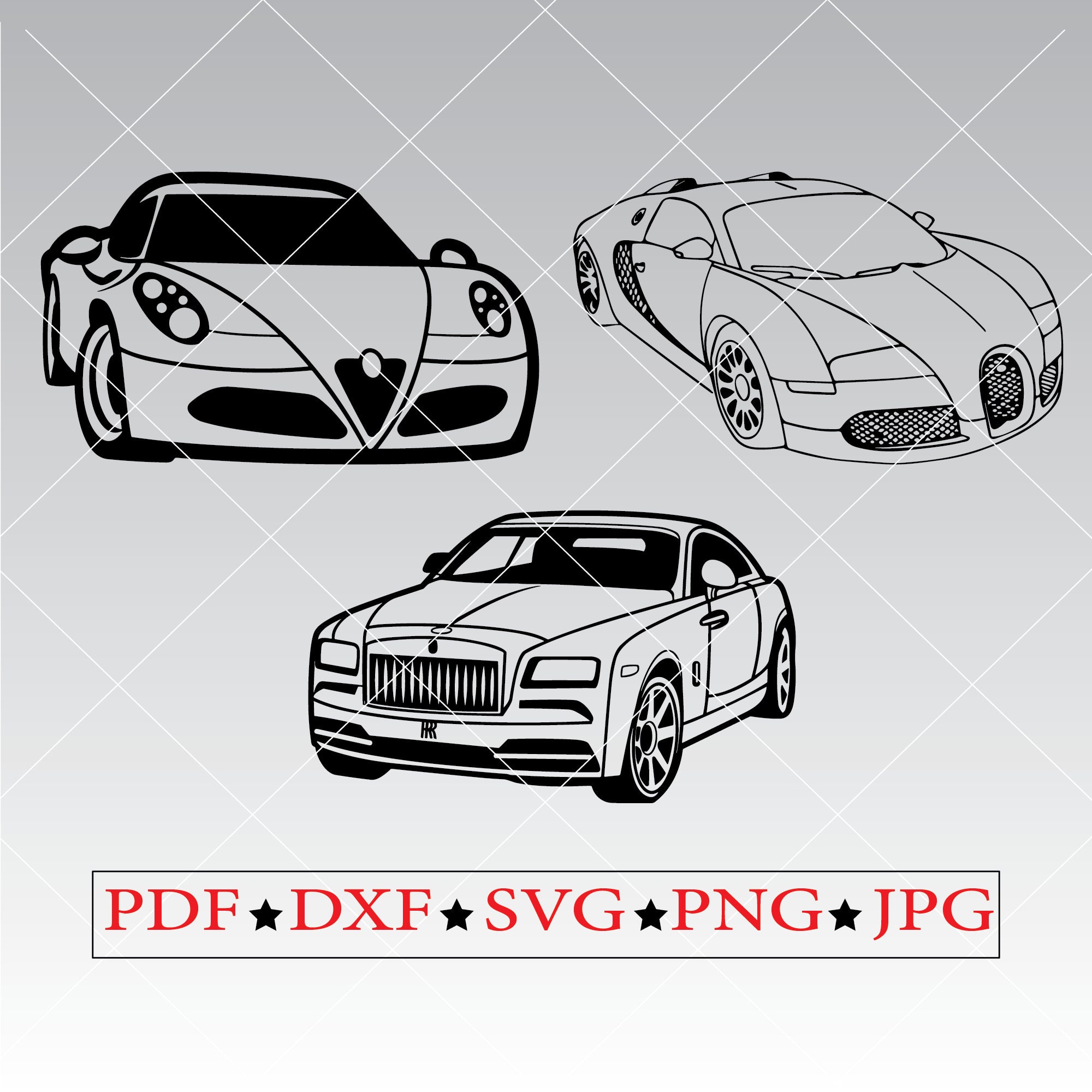 Sport Car Clipart Svg Cars for Gifts Design Svg Clipart Files Sport ...