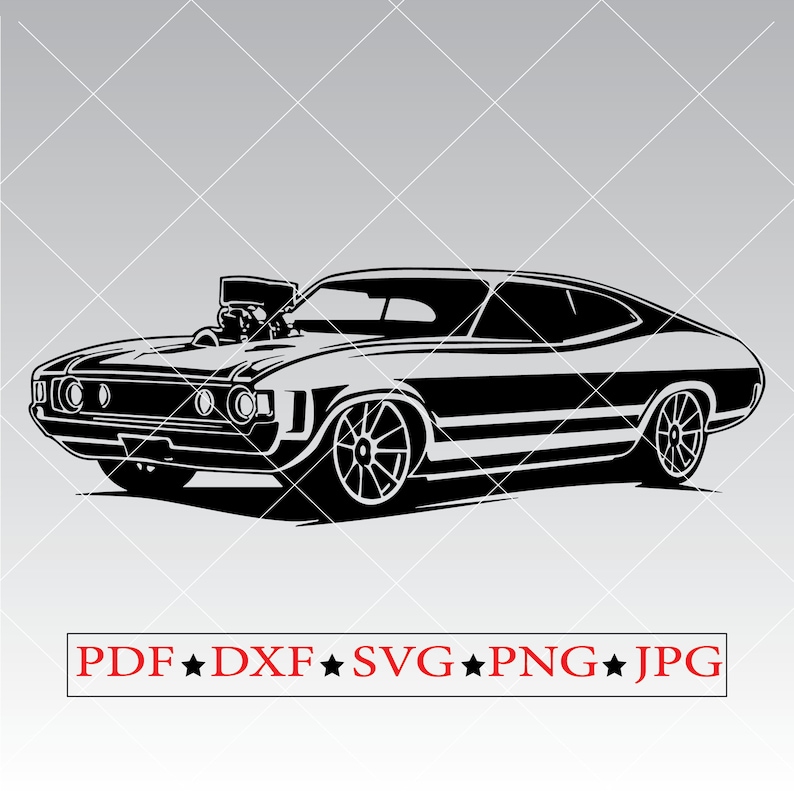 Sport Car Parts SVG Bundle, Front Rear View PNG Clipart for Cricut ...