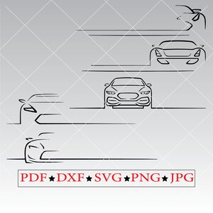 Sport Car Clipart Svg Cars for Gifts Design Svg Clipart Files Sport ...