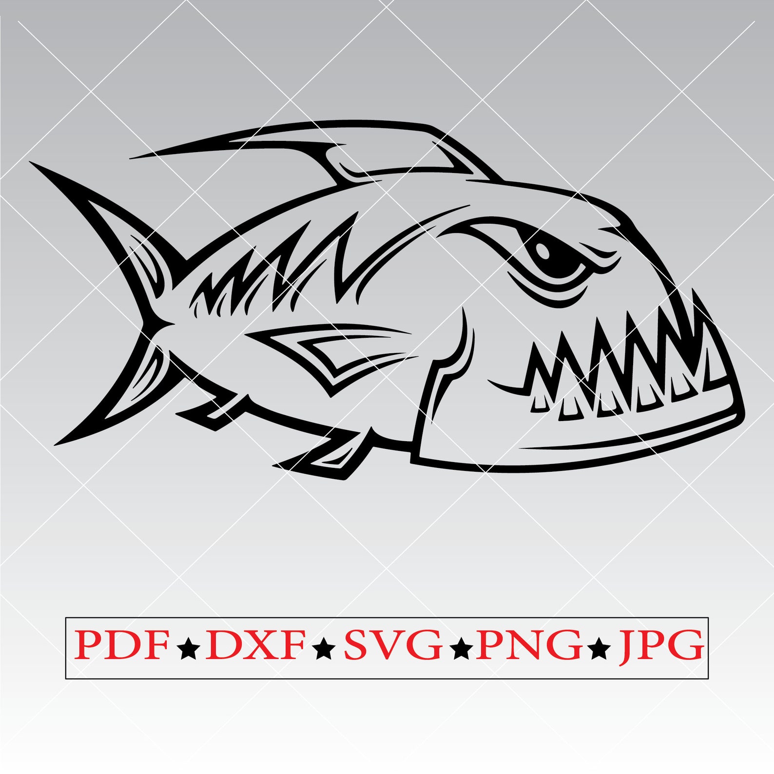 Fish Svg Fish Clipart for Gifts Design Svg Clipart Files Fishing Svg ...