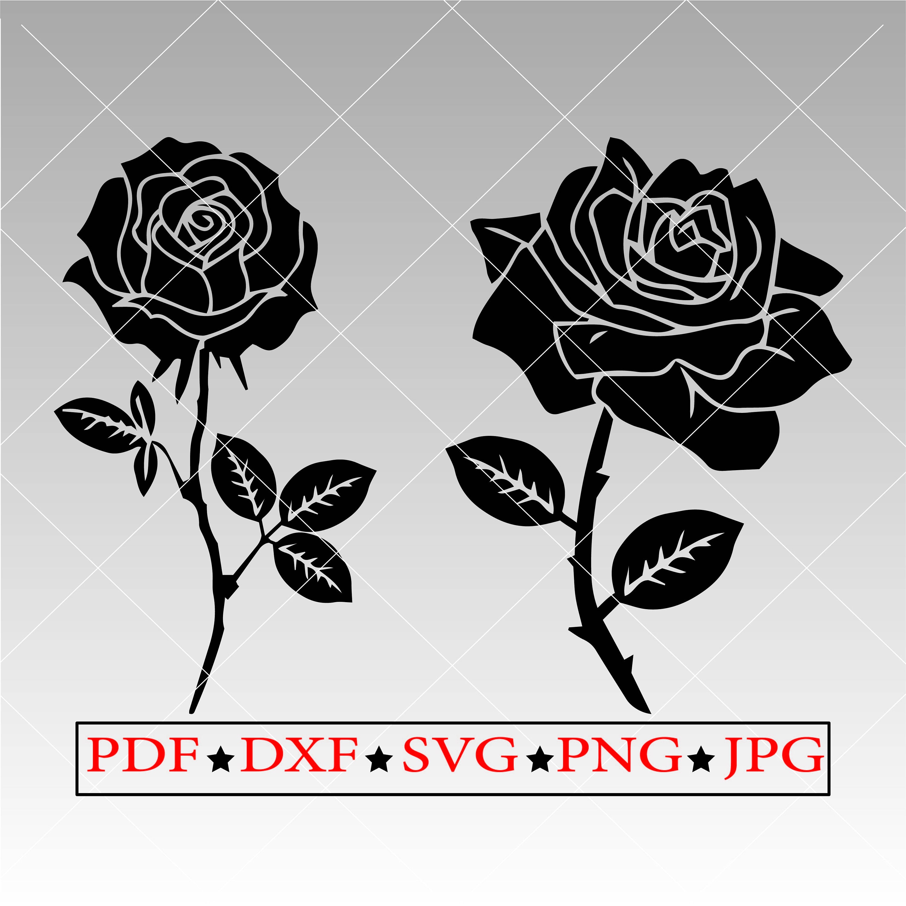 Flowers Clipart Svg Flowers for Gifts Design Svg Clipart Files - Etsy