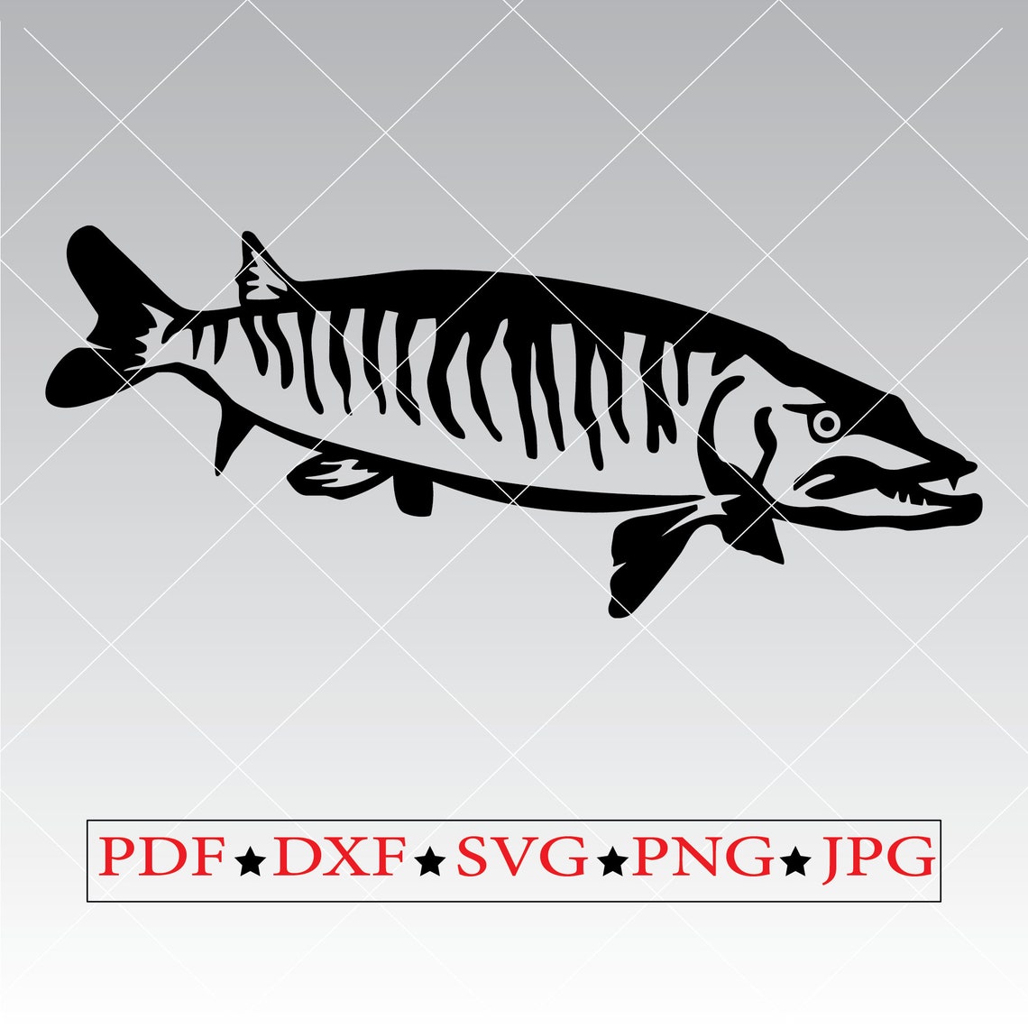 Fish Svg Fish Clipart for Gifts Design Svg Clipart Files Fishing Svg ...