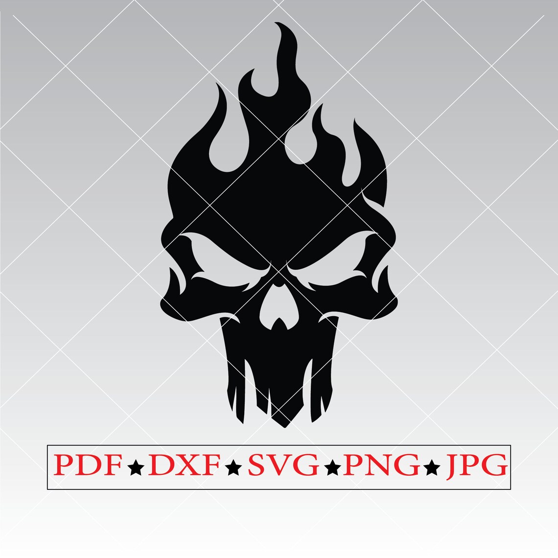 Skull Svg for Gifts Skull Design Svg Clipart Files Skull Svg Files for ...