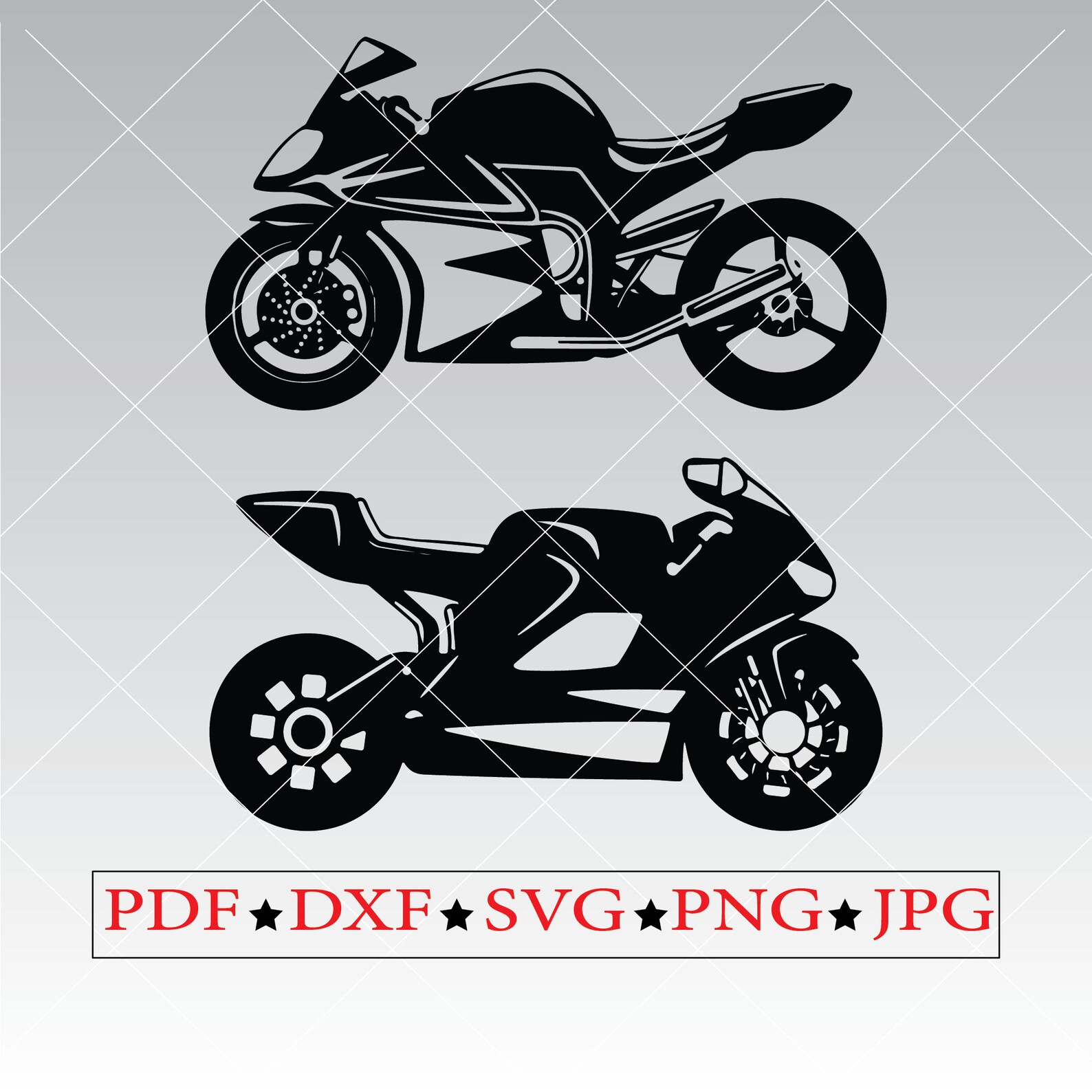 Motorcycle Clipart Svg Biking for Gifts Design Svg Clipart Files Ride ...
