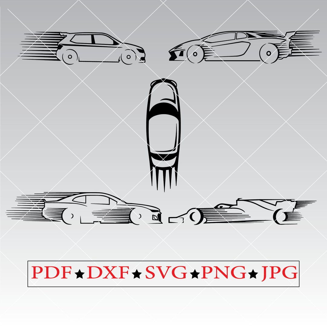 Sport Car Clipart Svg Cars for Gifts Design Svg Clipart Files Sport ...