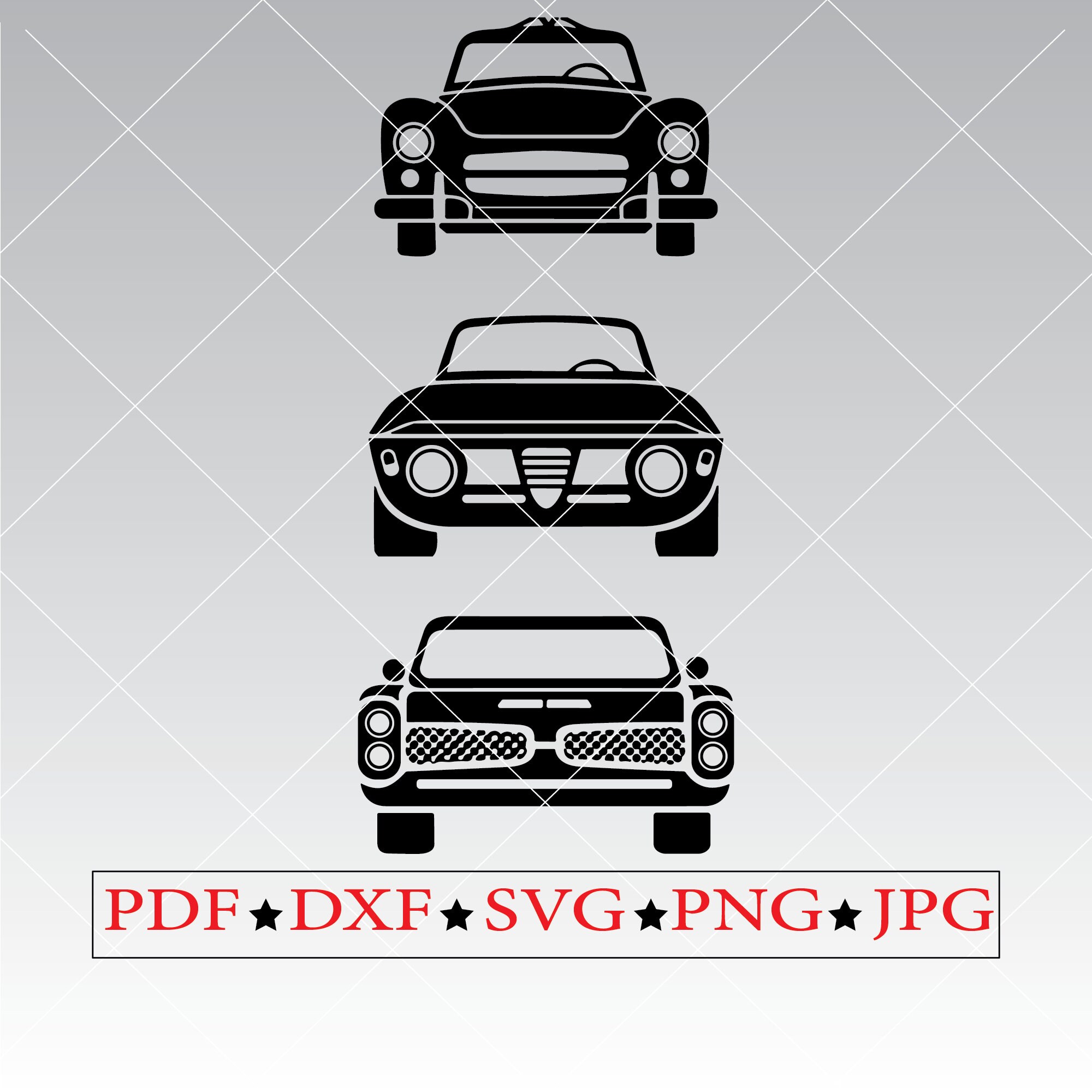 Classic Car Clipart Svg Cars for Gifts Design Svg Clipart Files Classic ...