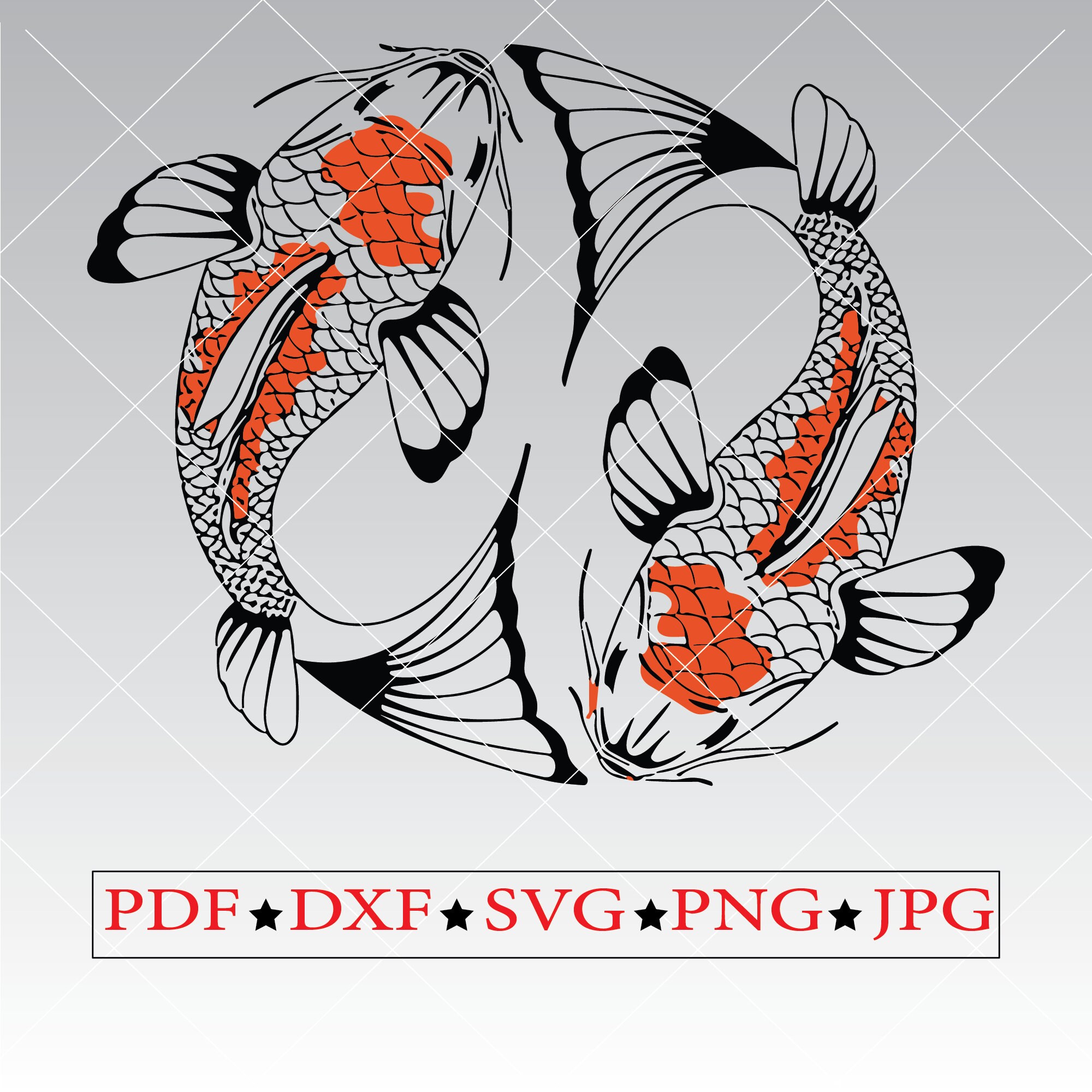 Fish Svg Fish Clipart for Gifts Design Svg Clipart Files Fishing Svg ...