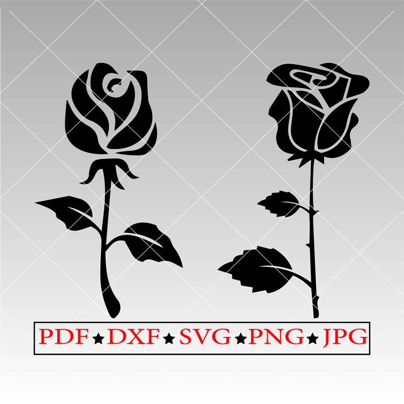 Flowers Clipart Svg Flowers for Gifts Design Svg Clipart Files - Etsy