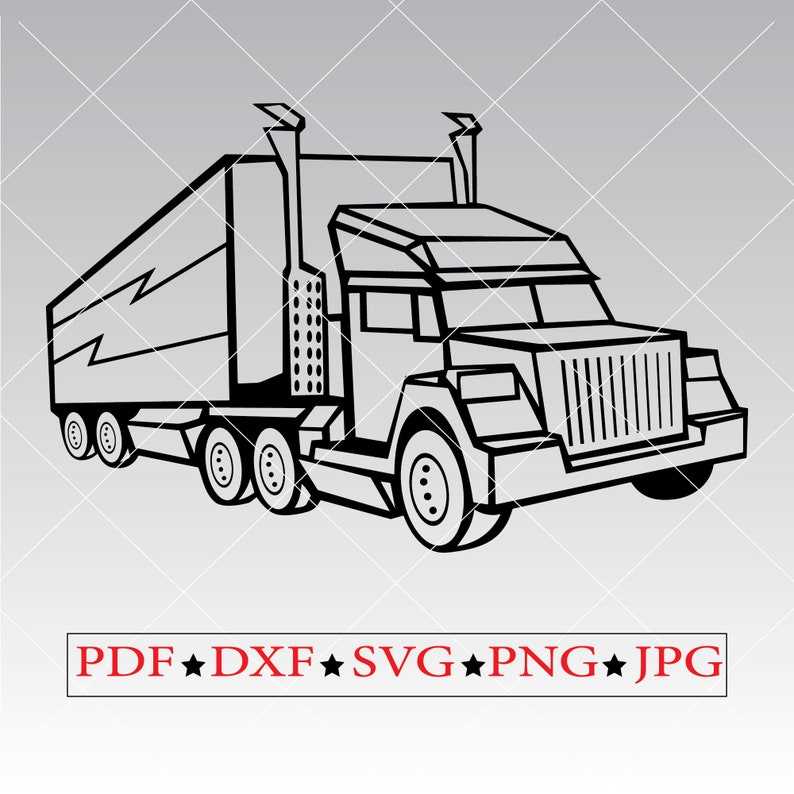 Trucks Svg Trucks Clipart for Gifts Design Svg Clipart Files - Etsy