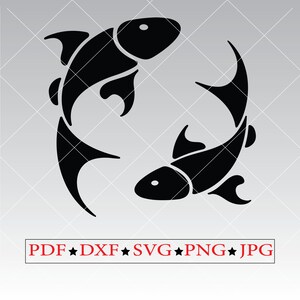 Fish Svg Fish Clipart for Gifts Design Svg Clipart Files Fishing Svg ...