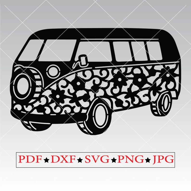 Van Clipart Svg Cars for Gifts Design Svg Clipart Files Vehicle Svg ...