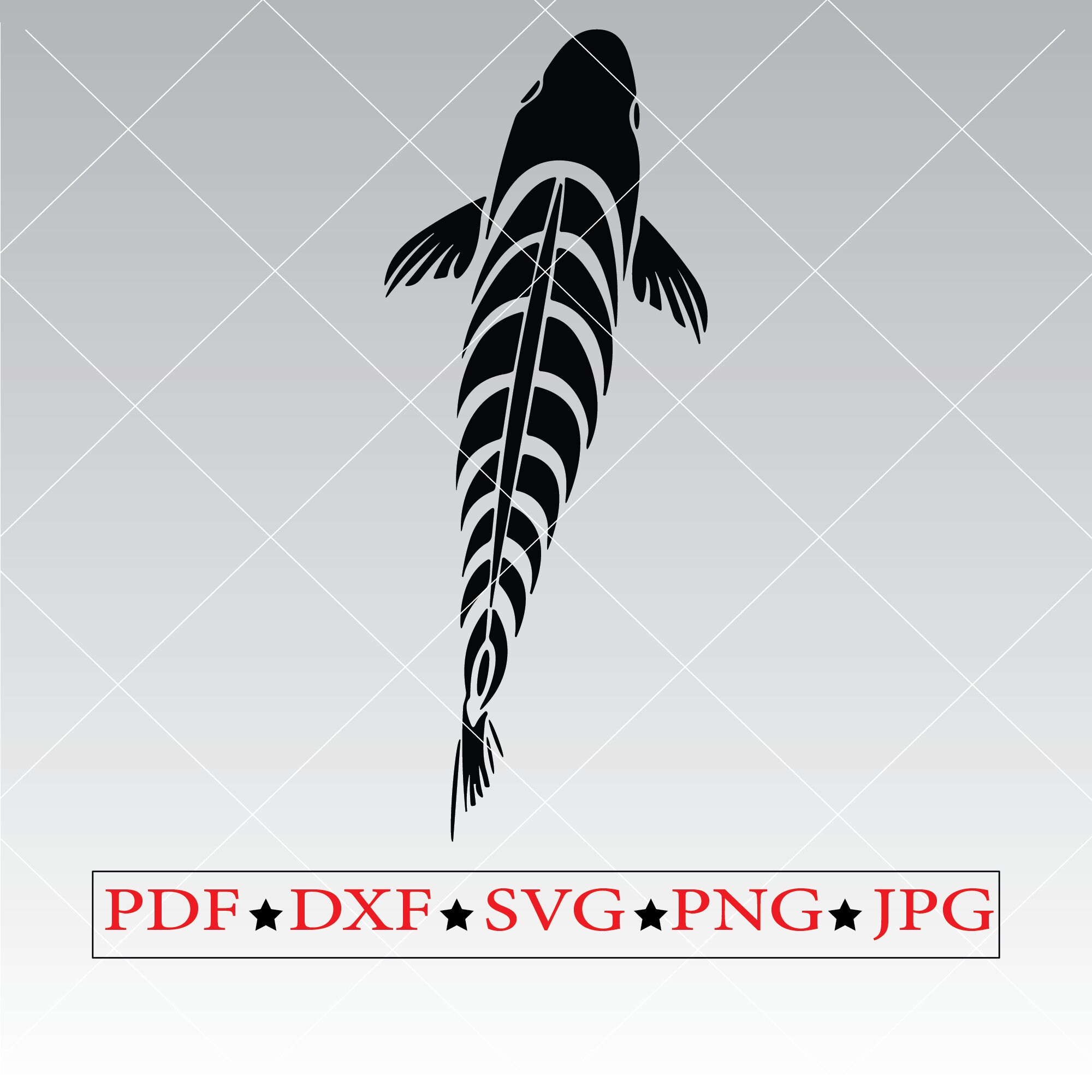 Fish Svg Fish Clipart for Gifts Design Svg Clipart Files Fishing Svg ...