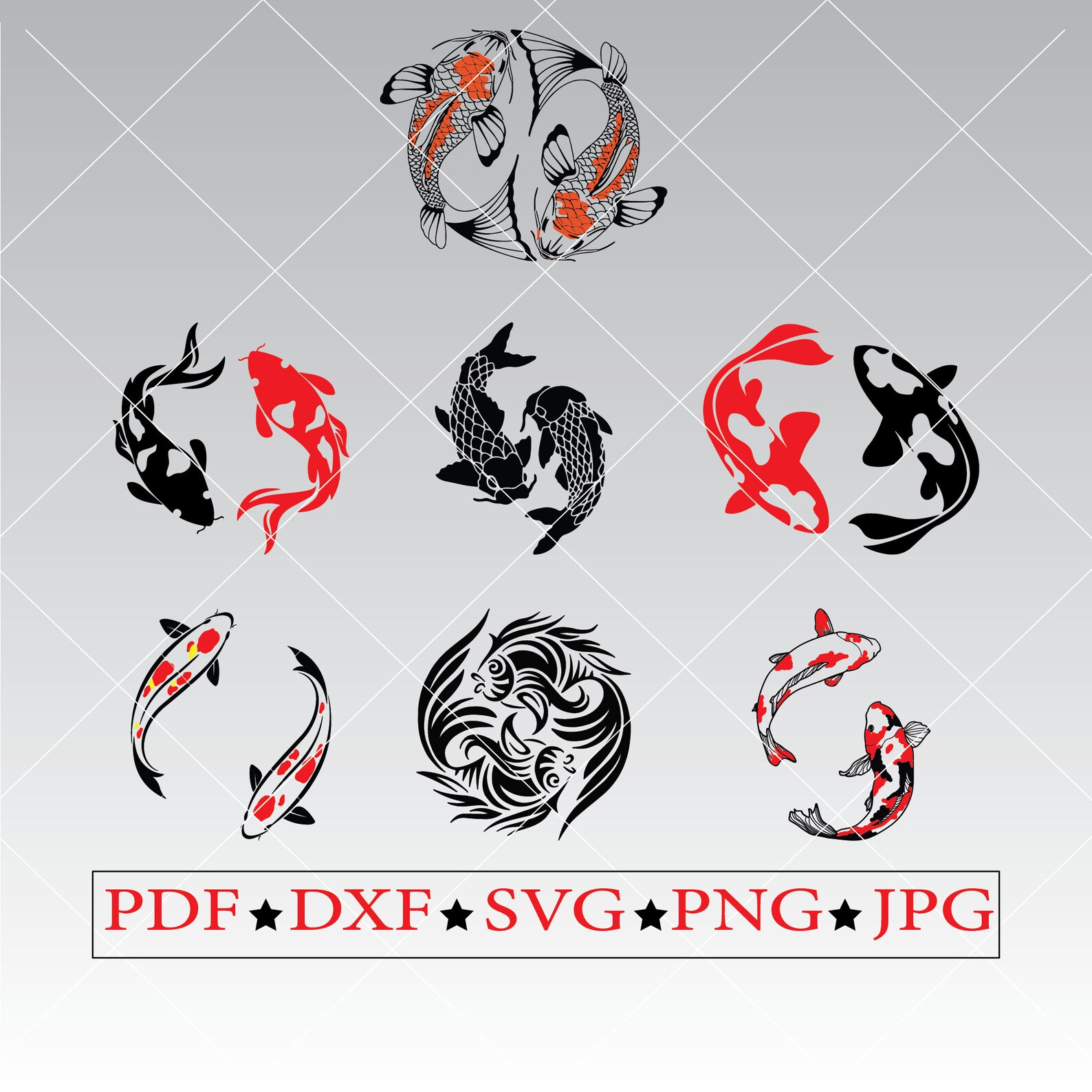 Fish Svg Fish Clipart for Gifts Design Svg Clipart Files Fishing Svg ...