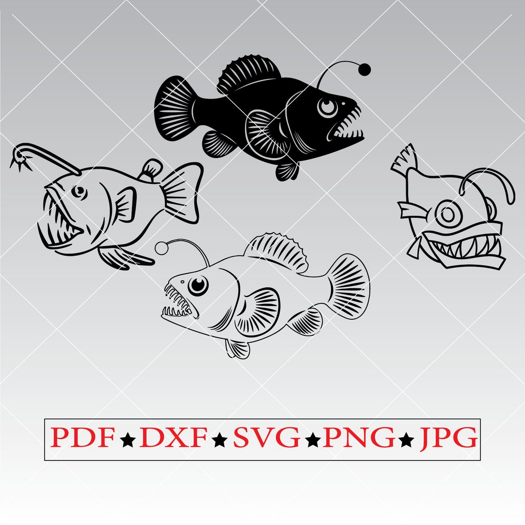 Fish Svg Fish Clipart for Gifts Design Svg Clipart Files Fishing Svg ...