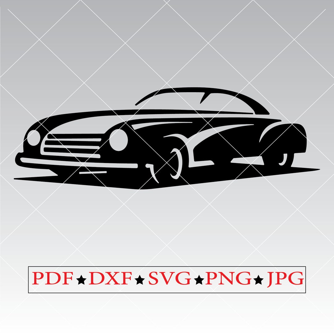 Classic Car Clipart Svg Cars for Gifts Design Svg Clipart Files Classic ...