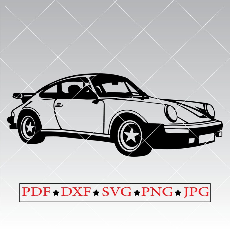 Abstract Car SVG Bundle, Sleek Sports Vehicle PNG Clipart for Cricut ...