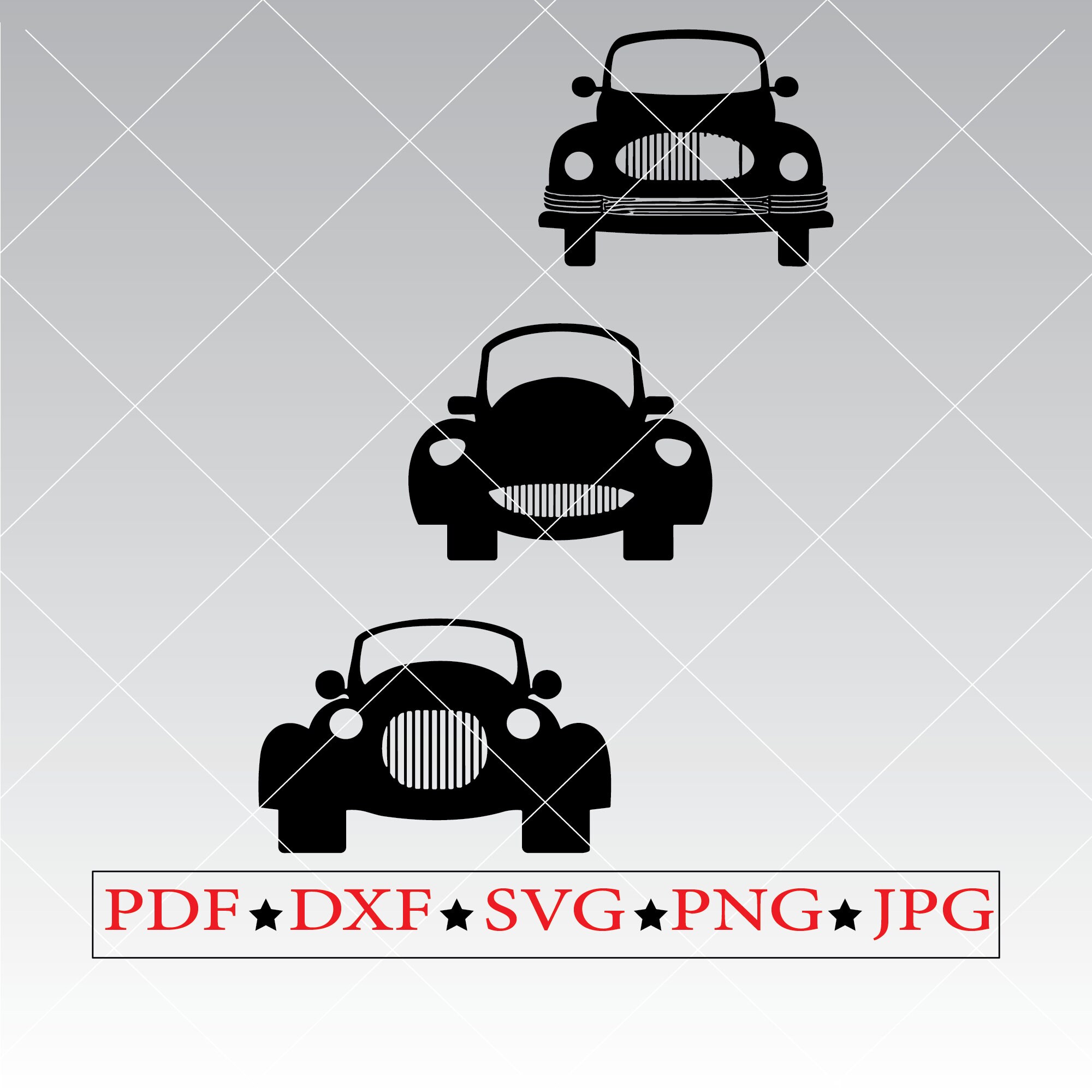 Classic Car Clipart Svg Cars for Gifts Design Svg Clipart Files Classic ...