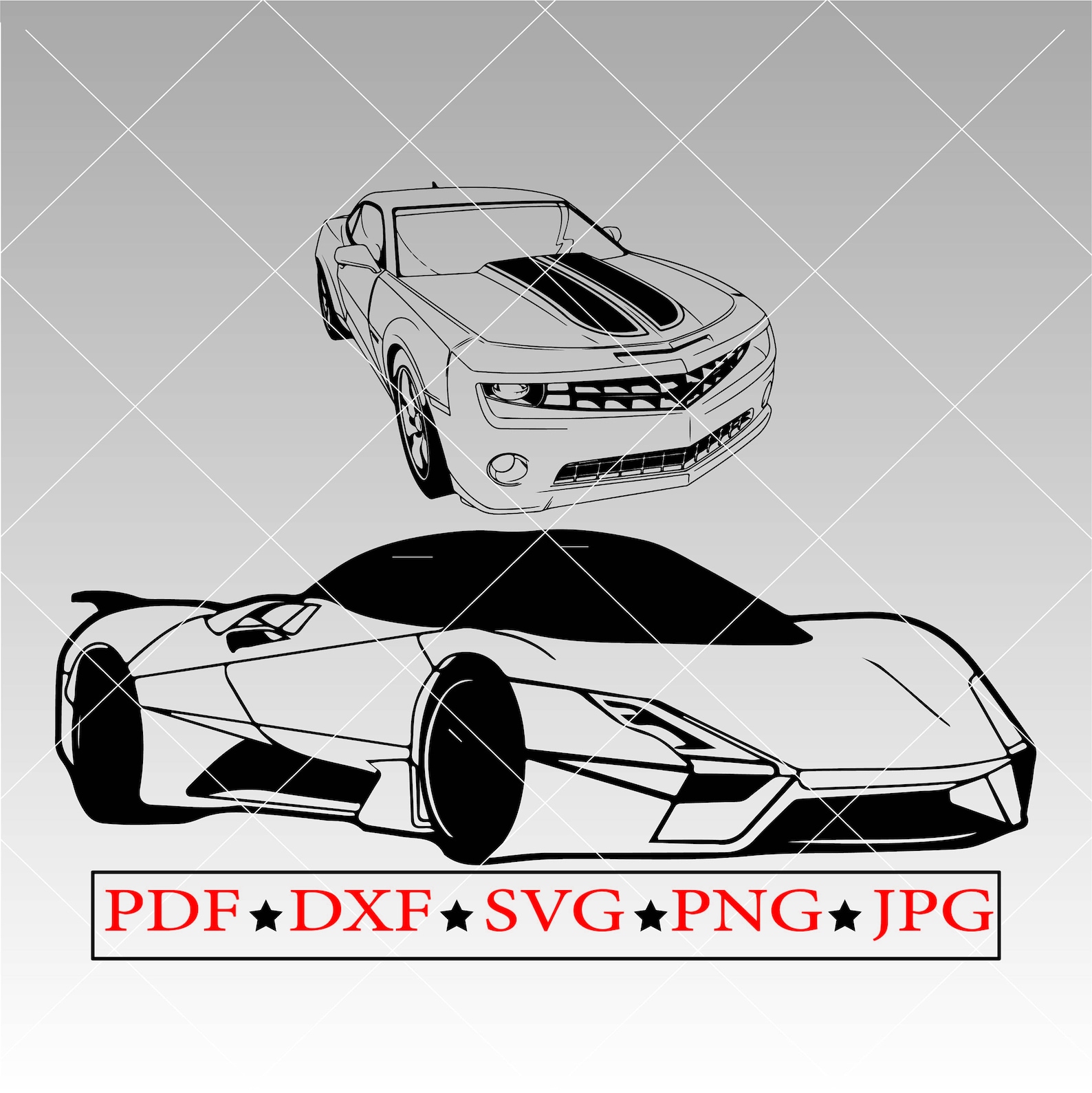 Sport Car Clipart Svg Cars for Gifts Design Svg Clipart Files Sport ...