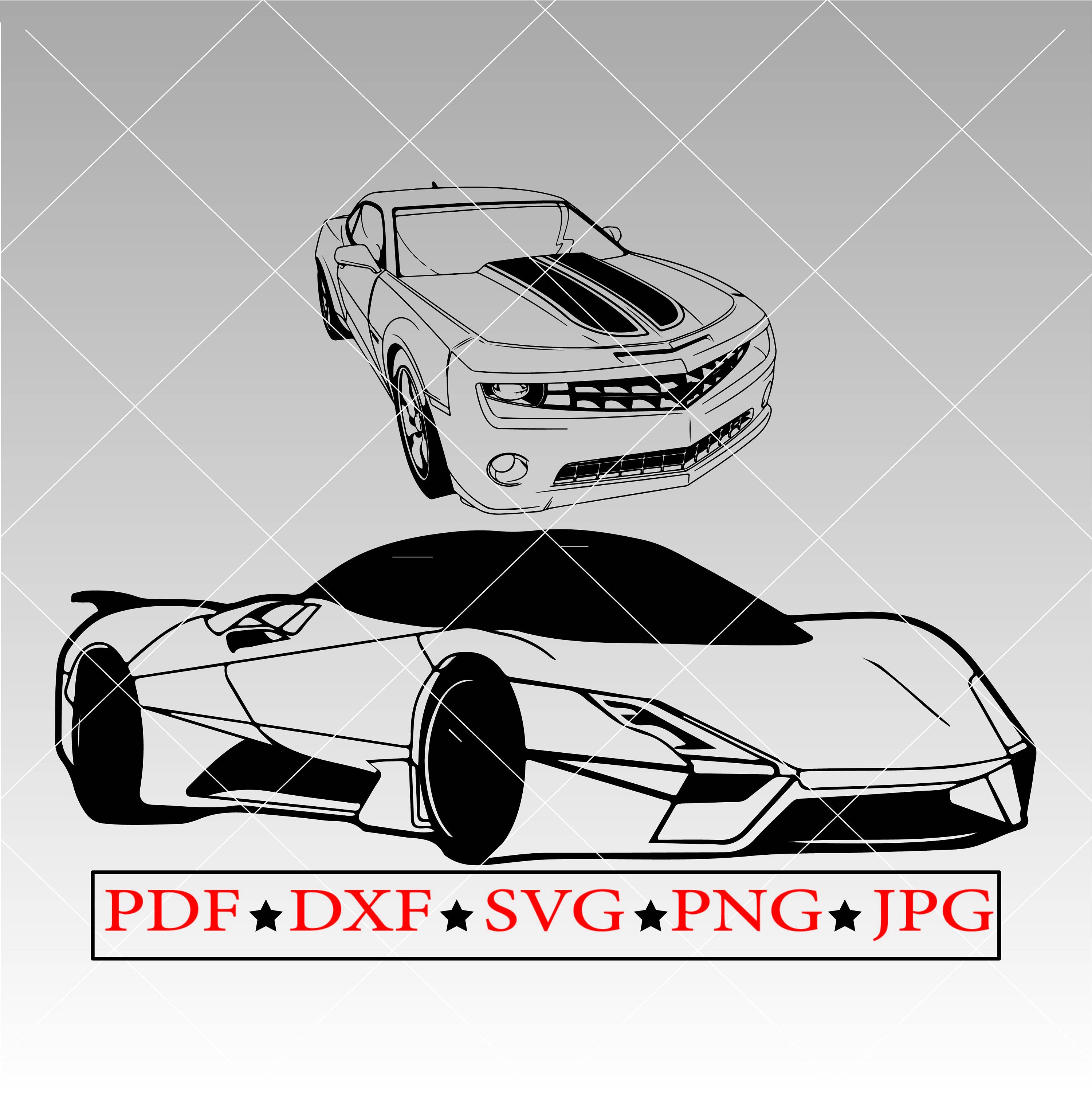 Sport Car Clipart Svg Cars for Gifts Design Svg Clipart Files Sport ...