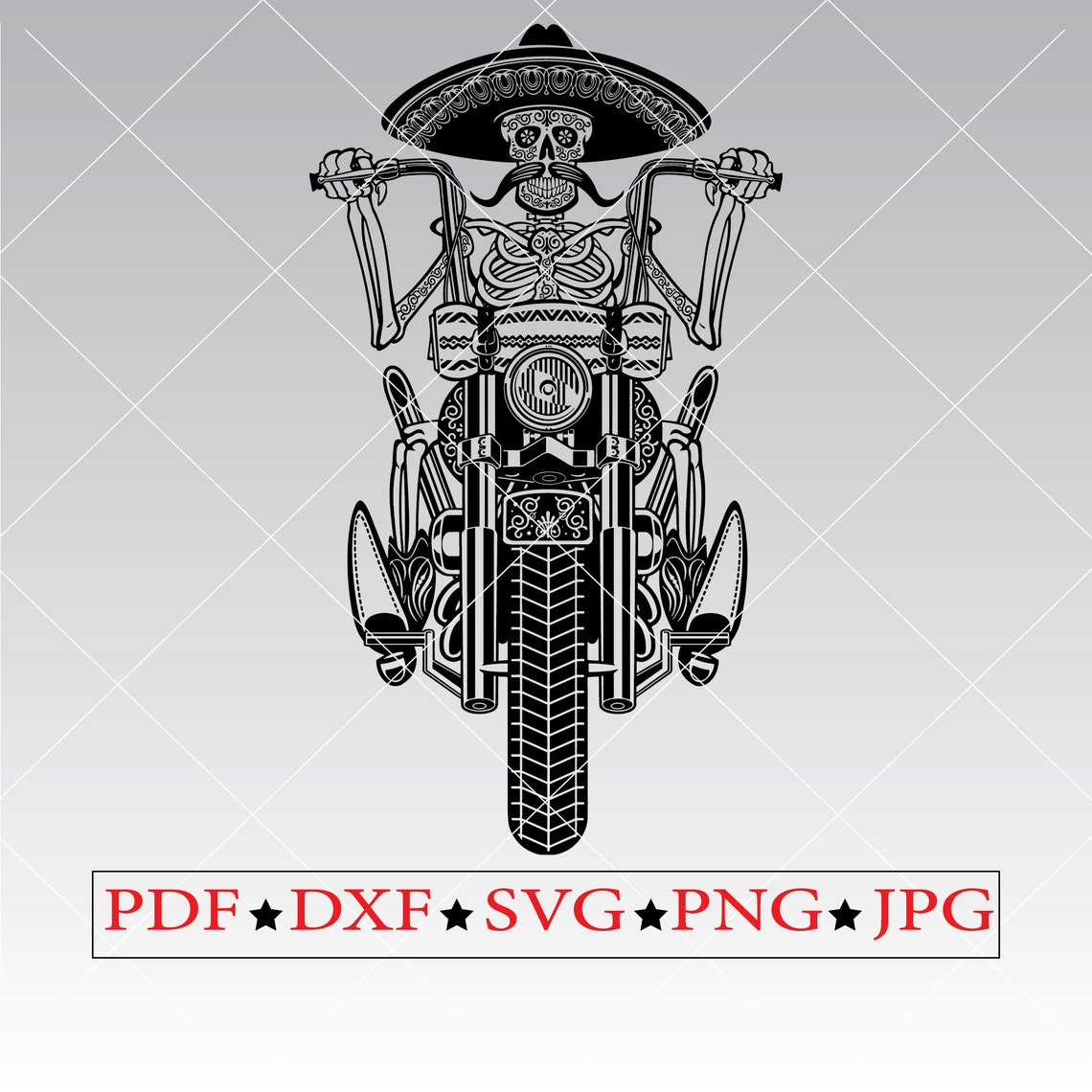 Motorcycle Clipart Svg Biking for Gifts Design Svg Clipart Files Ride ...