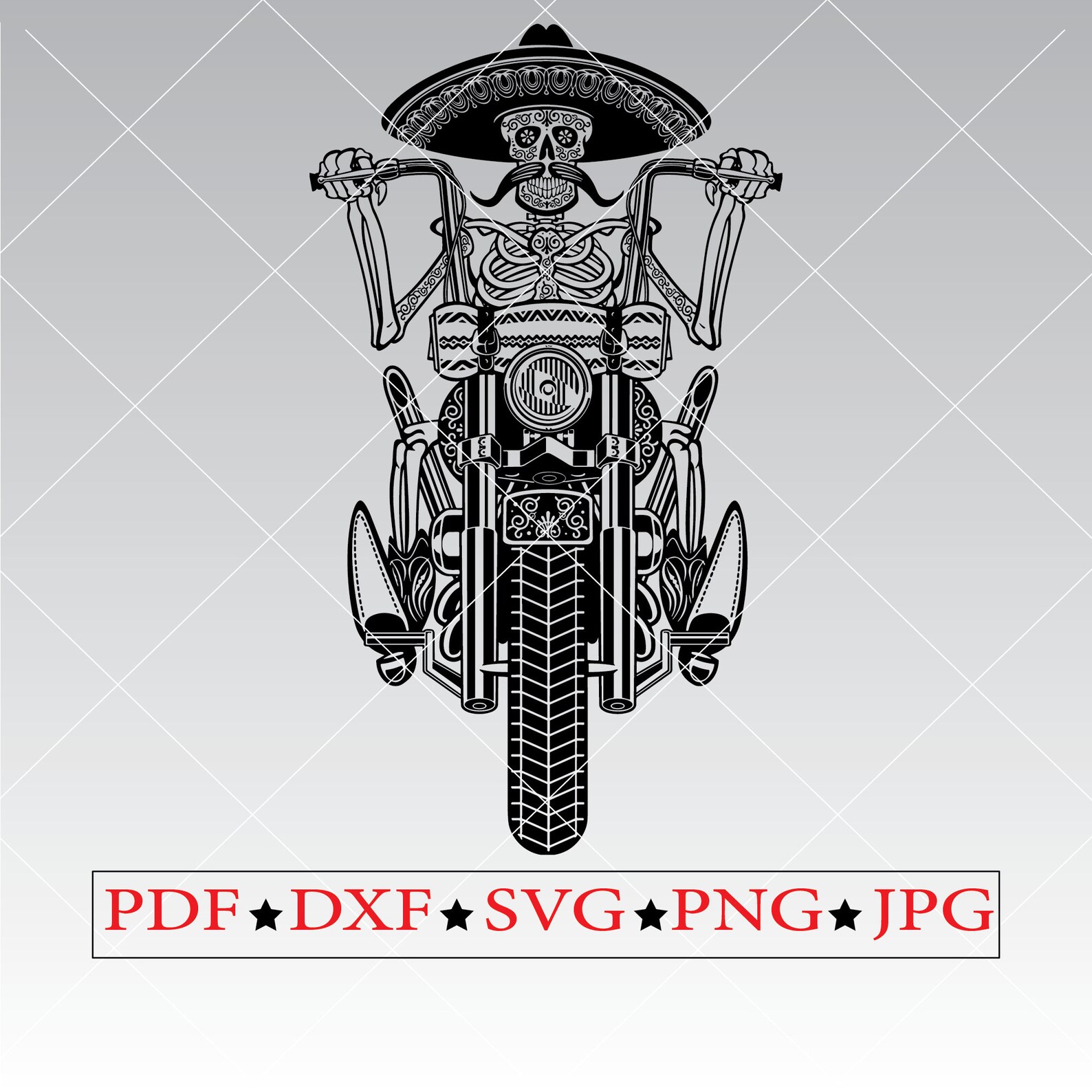 Motorcycle Clipart Svg Biking for Gifts Design Svg Clipart Files Ride ...