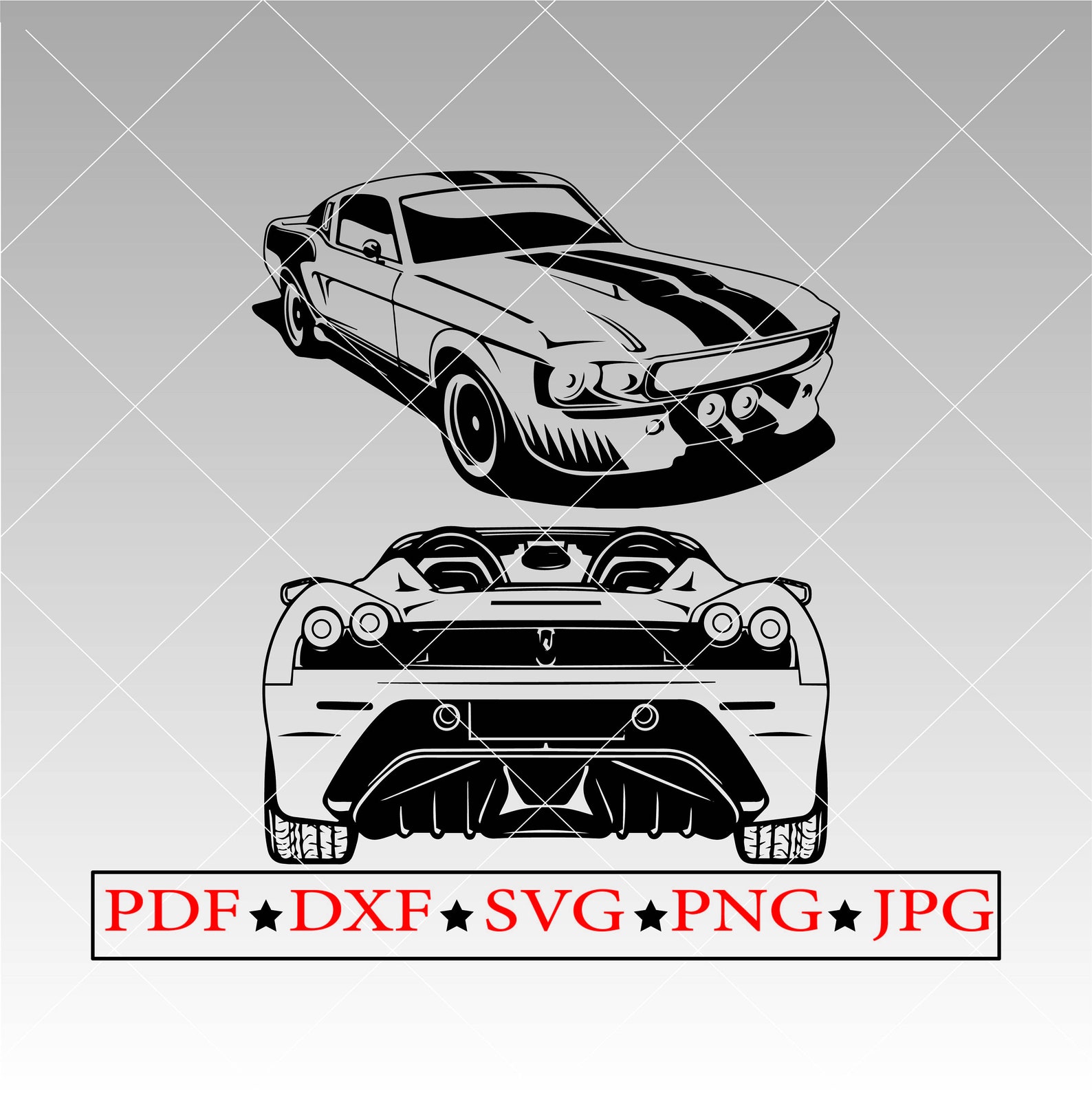 Sport Car Clipart Svg Cars for Gifts Design Svg Clipart Files Sport ...