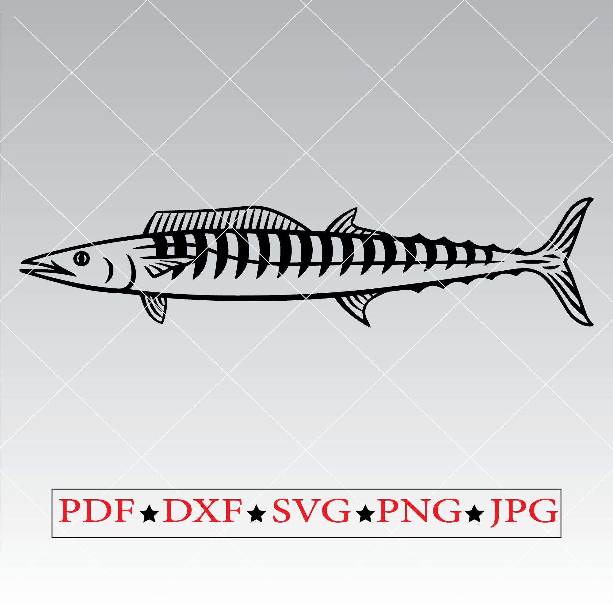 Fish Svg Fish Clipart for Gifts Design Svg Clipart Files Fishing Svg ...