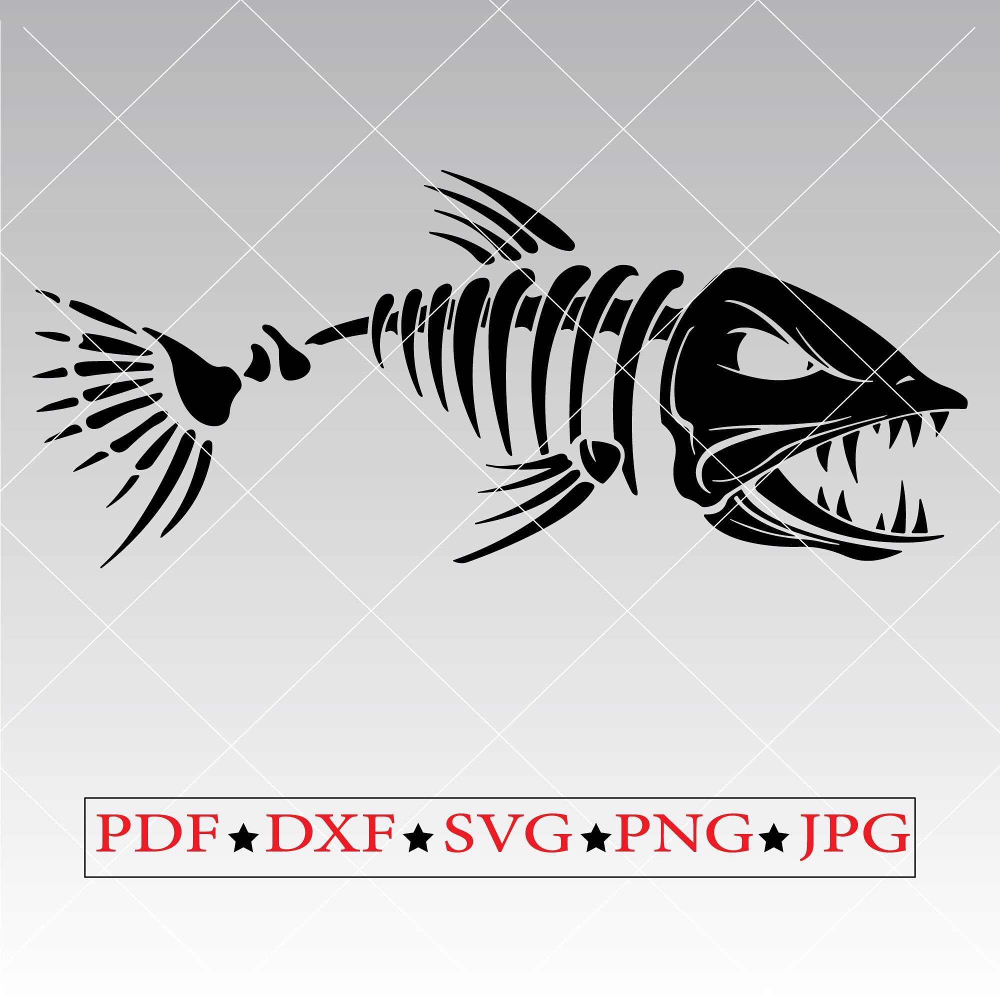 Fish Svg Fish Clipart for Gifts Design Svg Clipart Files Fishing Svg ...