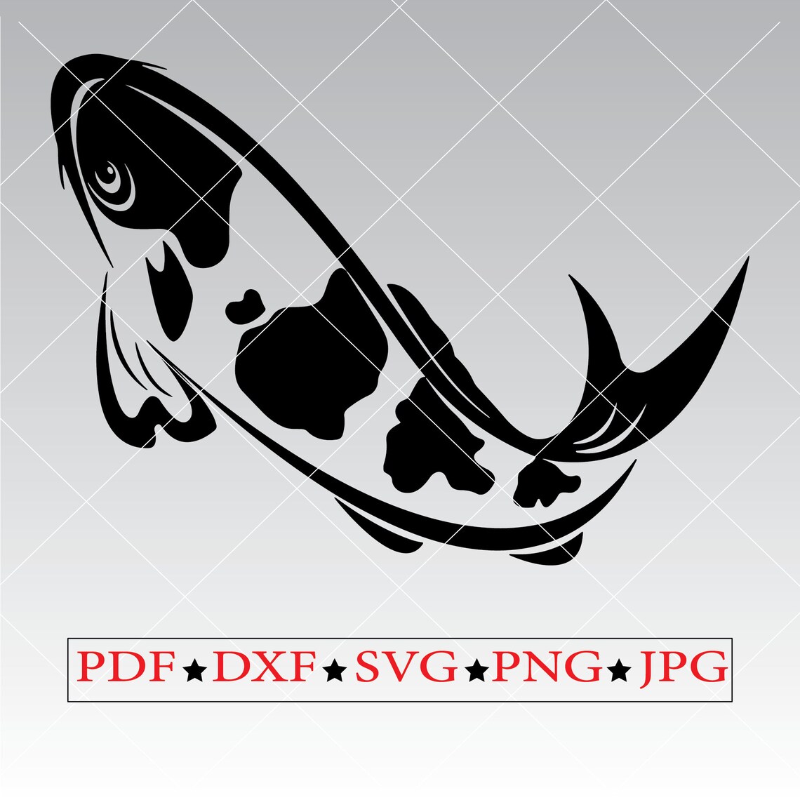 Fish Svg Fish Clipart for Gifts Design Svg Clipart Files Fishing Svg ...