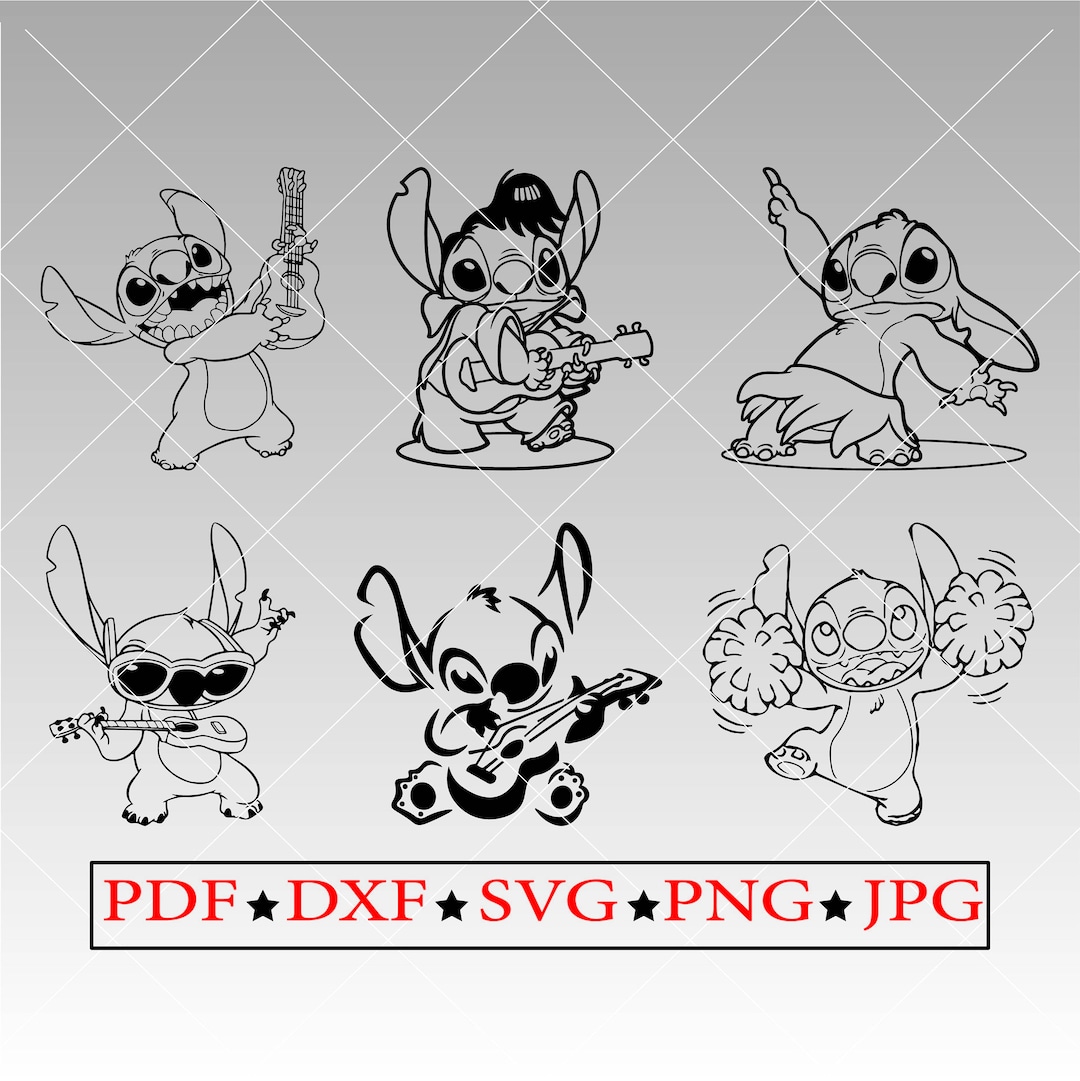Stitch Svg for Gifts Stitch Design Svg Clipart Files Stitch Svg Files ...