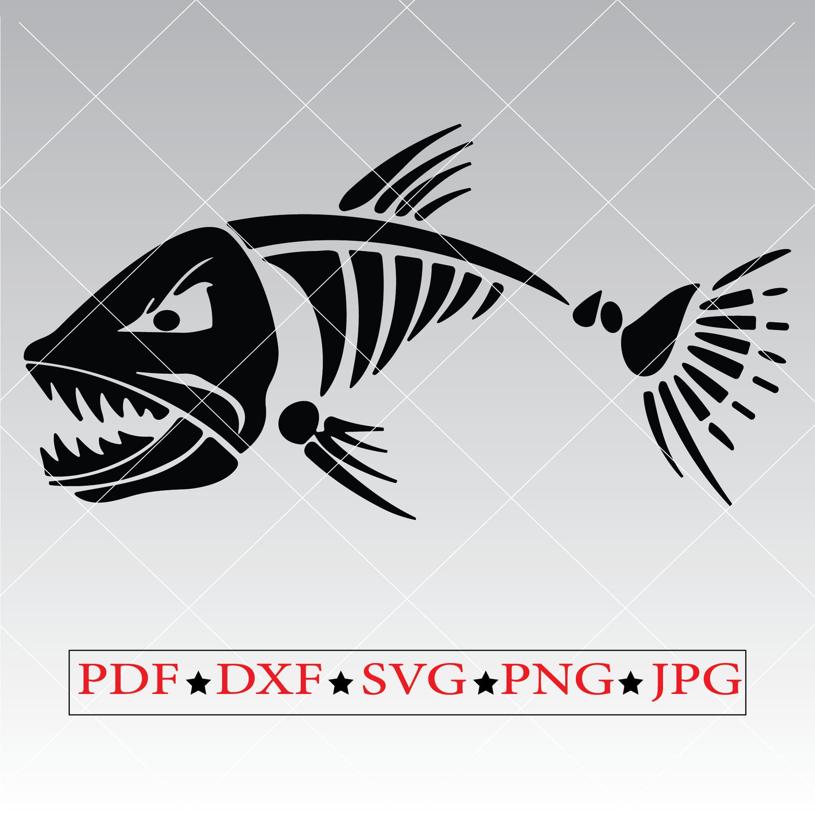 Fish Svg Fish Clipart for Gifts Design Svg Clipart Files Fishing Svg ...