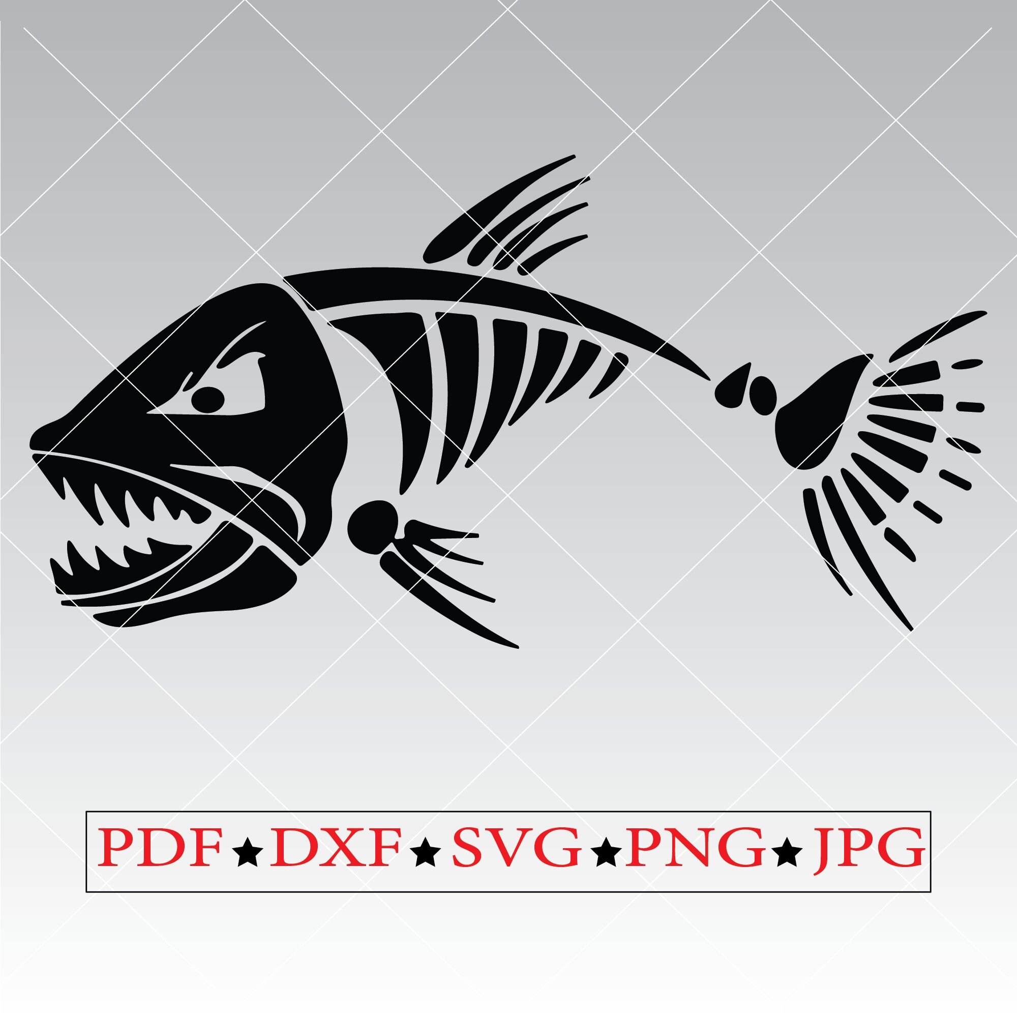 Fish Svg Fish Clipart for Gifts Design Svg Clipart Files Fishing Svg ...