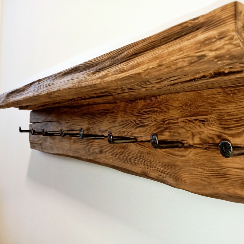 Rustic Coat Rack - Etsy