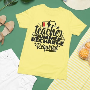 Teacher Recharge SVG, EPS, PNG - Etsy