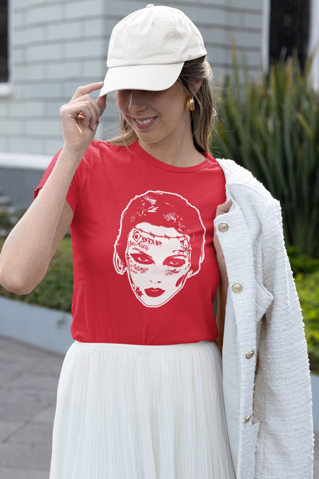 Taylor Tattoo Post Face TPD Fortnight Swiftie Concert Tour Fandom Cute ...