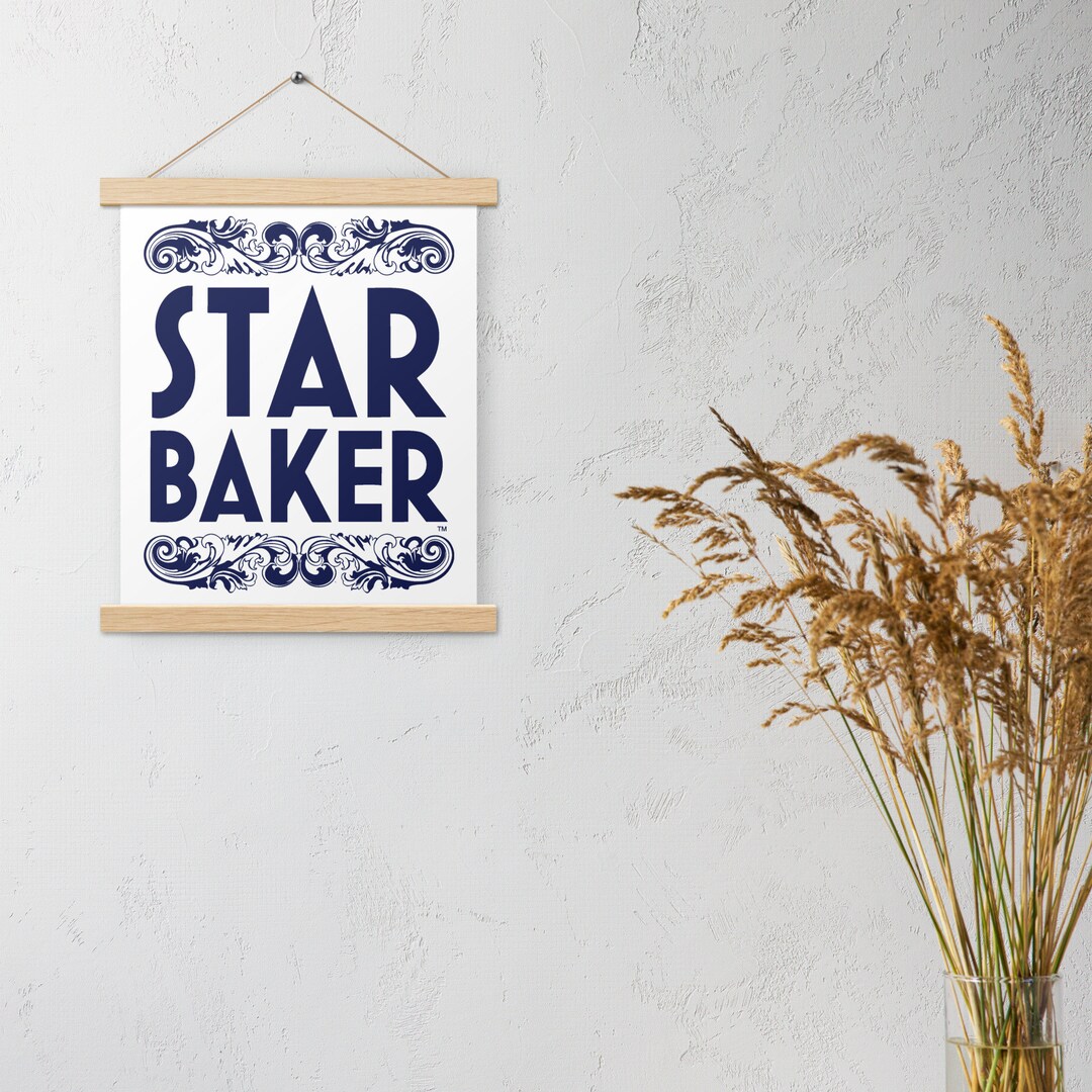 STAR BAKER Cute Fandom British Baker Gift Large Poster With Hangers - Etsy