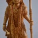 Wooden Standing Ayodhya Temple Rama Statue - Etsy