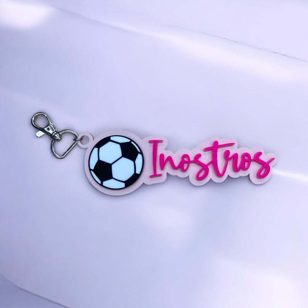 Soccer Name Tag-soccer Bag Tag Personalized-soccer Coach Gift-soccer ...