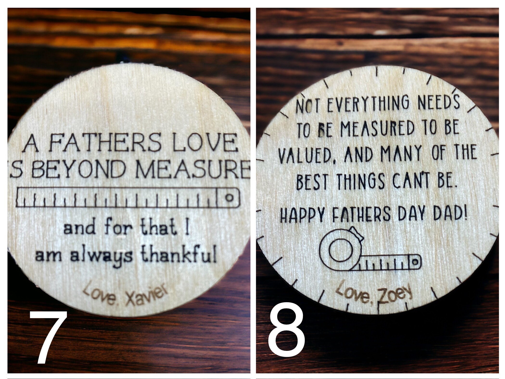 Measuring Tape,fathers Day Gift From Kids, Fathers Day Present ...