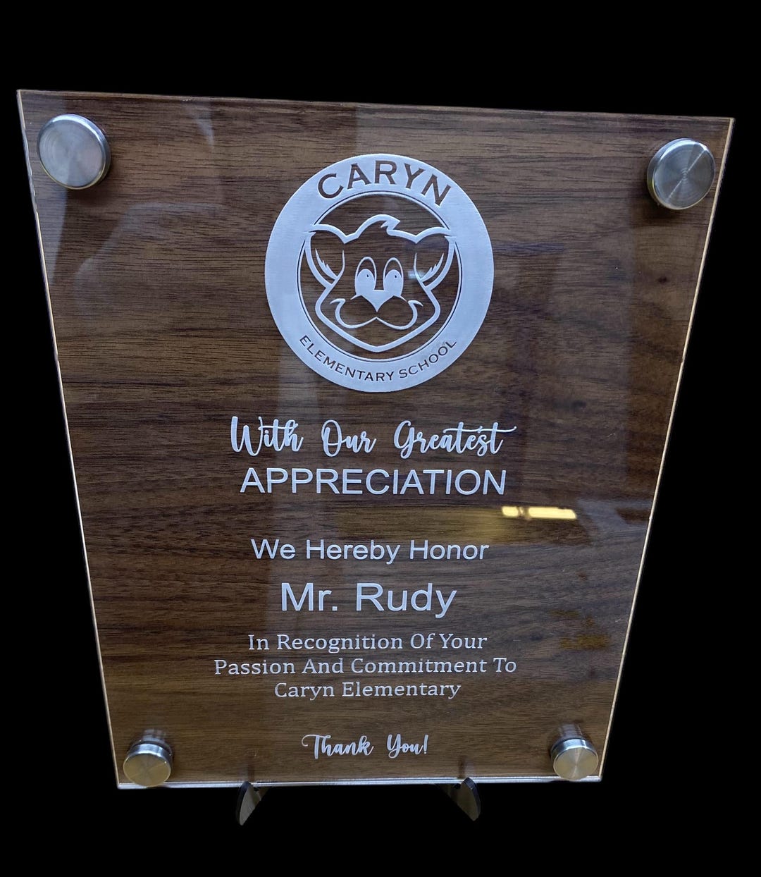 Custom Plaque, Going Away Gift, Farewell Gift, Promotion Gift ...