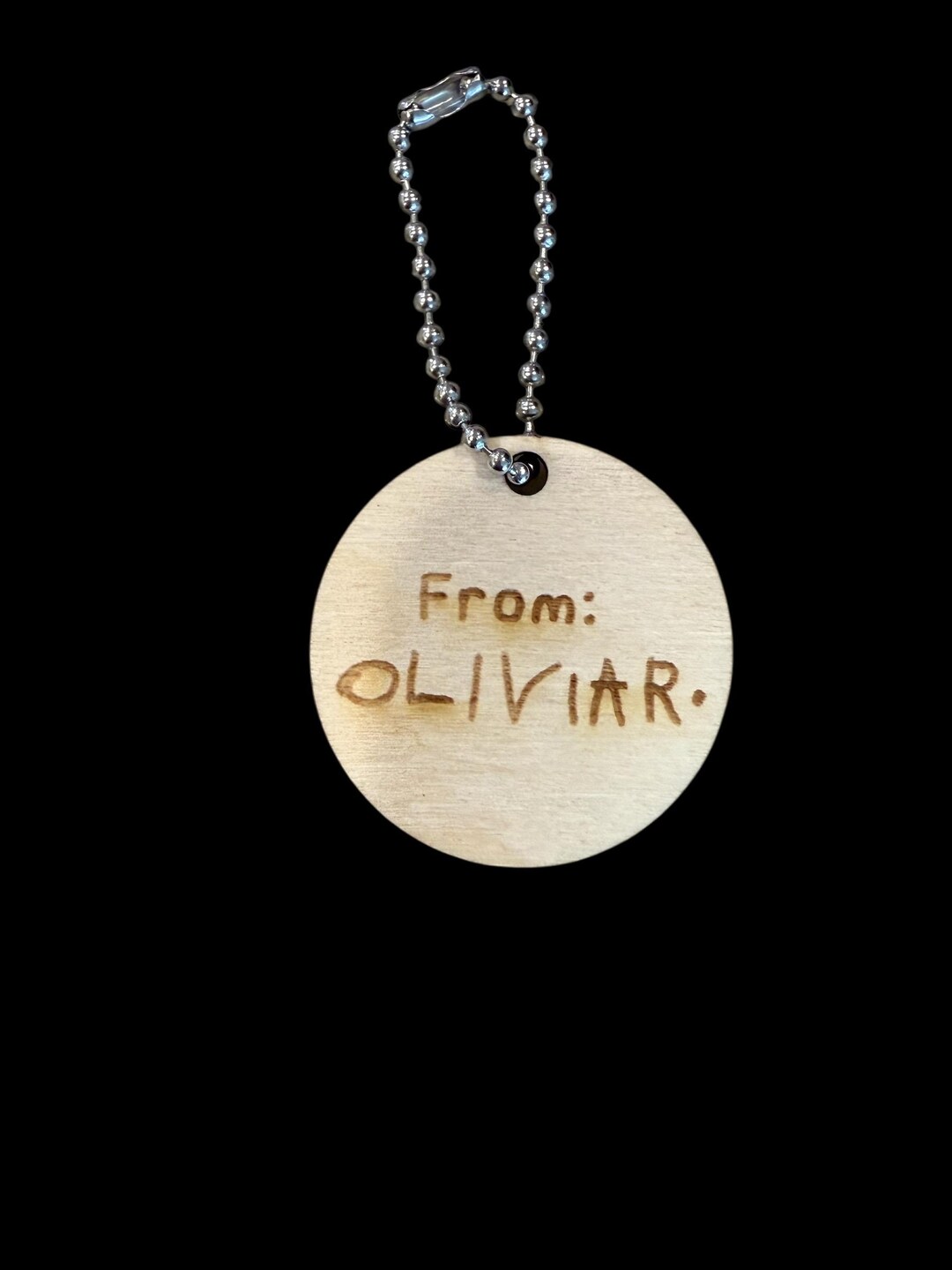 Personalized Child's Handwritten Gift Tags, Engraved Handwritten Tags ...