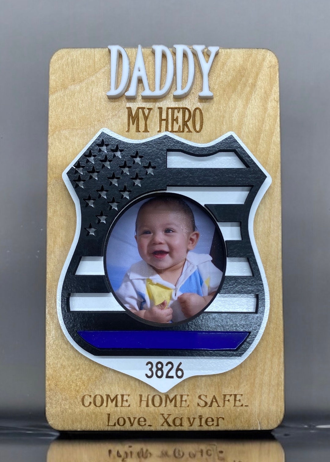 Father's Day Visor Clip | Father's Day Magnetic Photo Frame | Father's ...