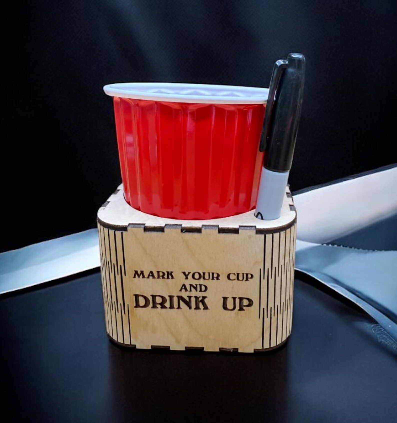 Mark Your Cup, Disposal Cup Holder, Party, Picnic Cup Holder Organizer ...