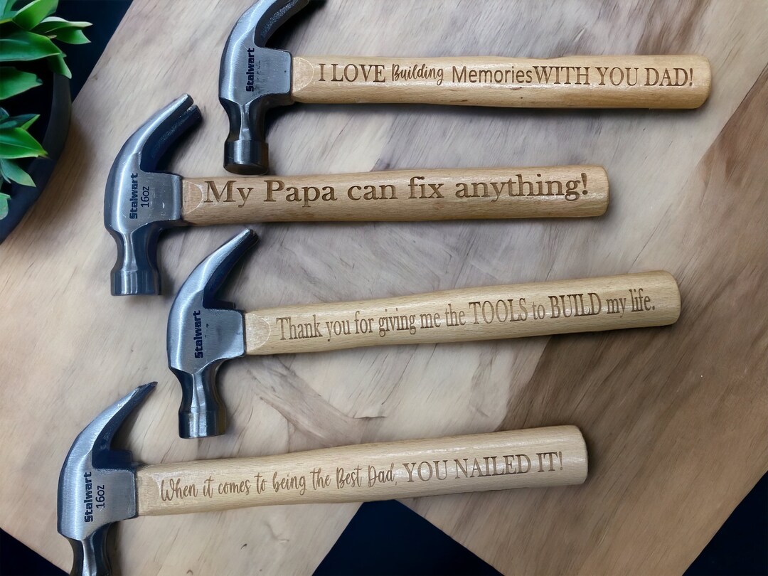 Hammer | Engraved Hammer | Personalized | Gifts for Men | Father's Day ...