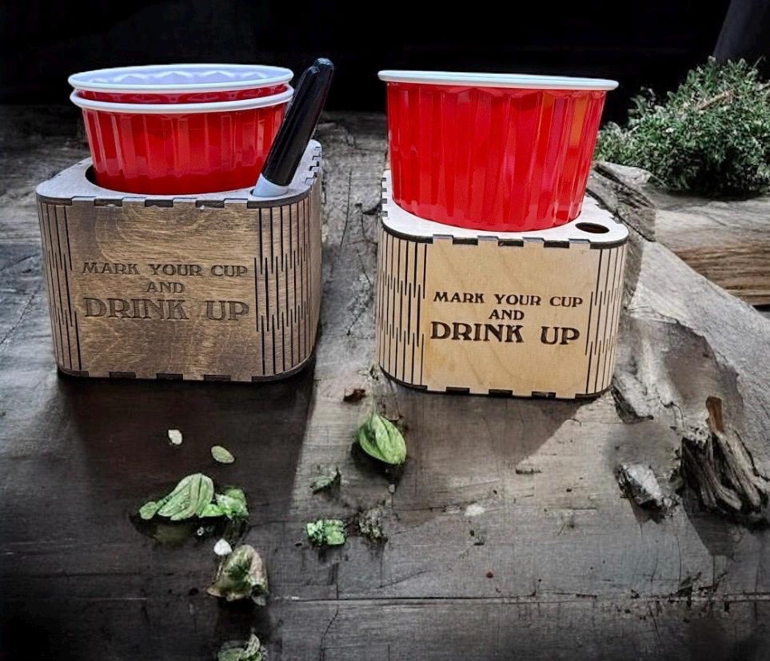 Mark Your Cup, Disposal Cup Holder, Party, Picnic Cup Holder Organizer ...