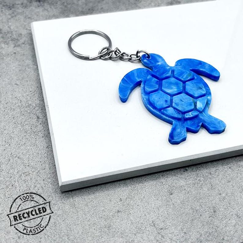 Post Consumer Plastic Keyring | 100% Recycled Plastic | Sustainable ...