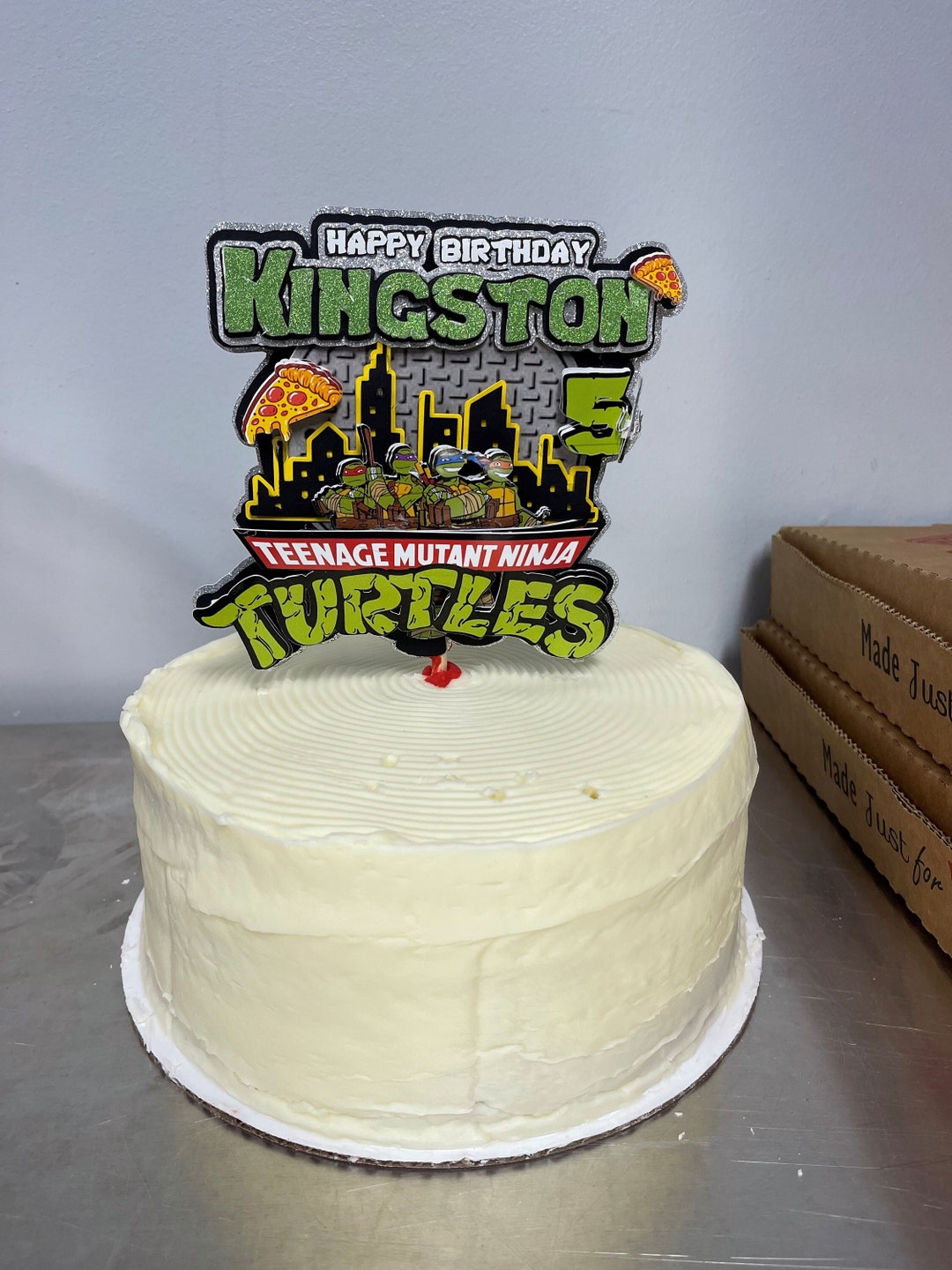 Ninja Turtle Cake Topper 3D Cake Topper Kids Cake Topper Teenage Mutant ...