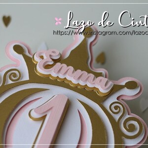 Personalised Princess Cake Topper Princess Carriage Princess Party ...