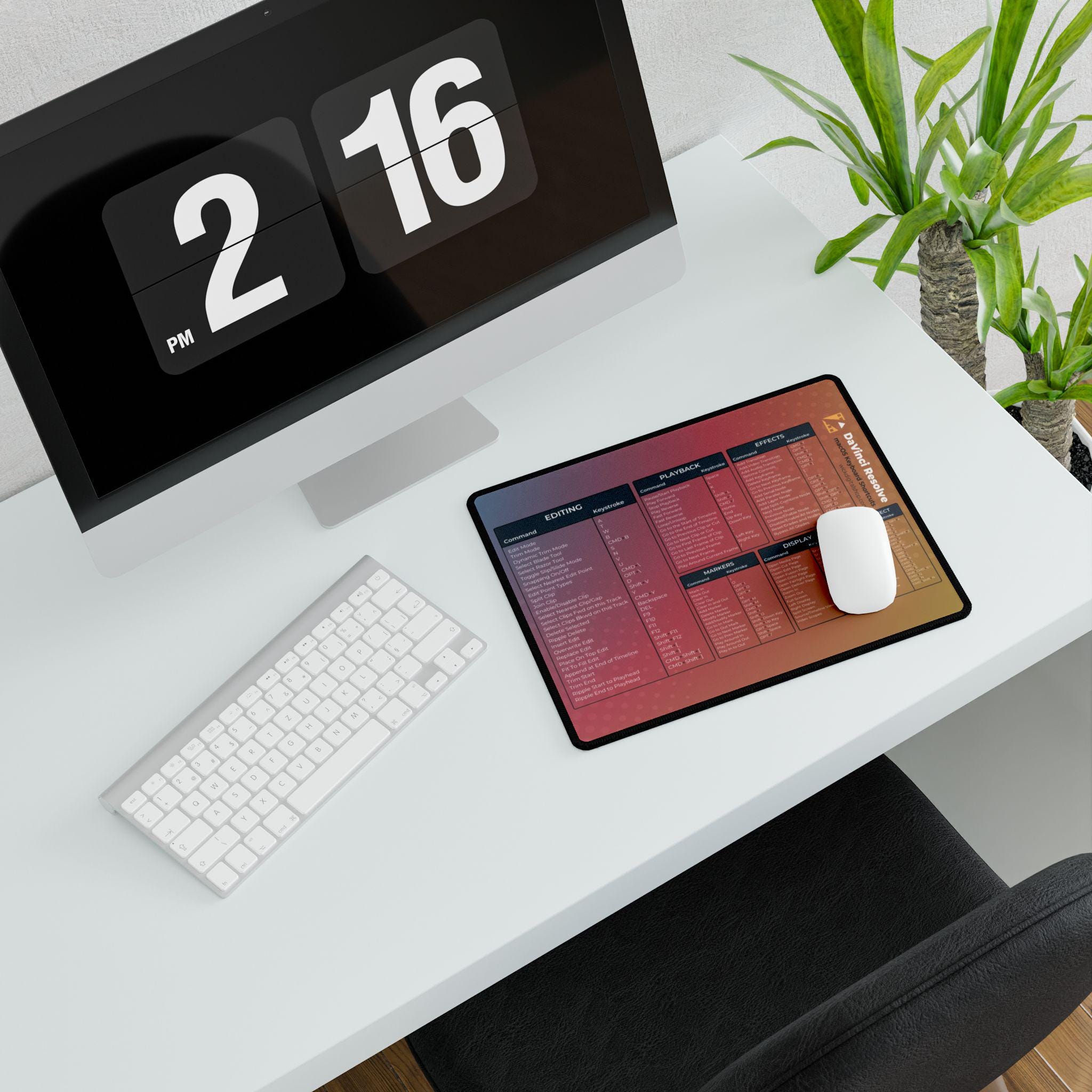 Keyboard Shortcuts for Davinci Resolve (macos) | Video Editor Cheat ...